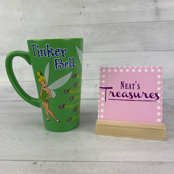 Disney | Dining | Disney Store Tinkerbell Tinker Bell 6oz Large Green ...